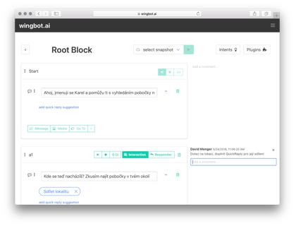 Wingbot.ai - Enterprise Chatbot Platform